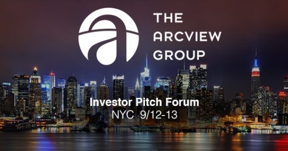 Arcview Investor Pitch Forum – New York City – September 12th & 13th ...